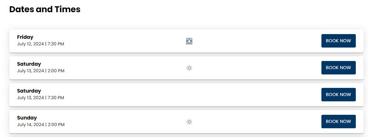 OCC Student and Staff Tickets - Grunin Center for the Arts